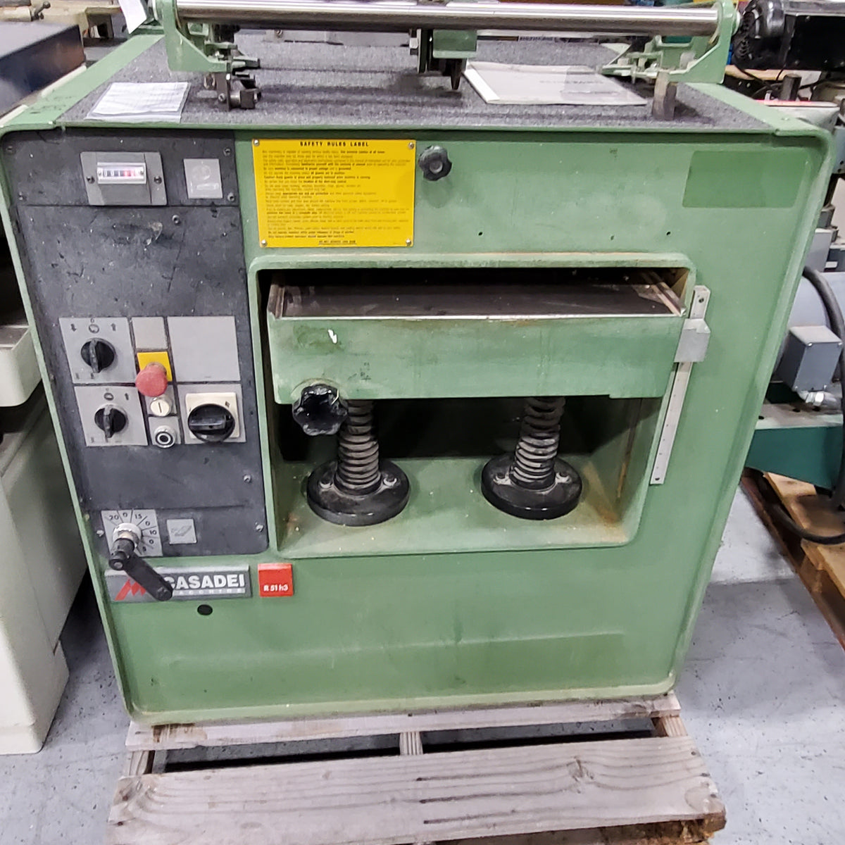 CASADEI R/51 H3 20IN PLANER — Barbo Machinery & Supply
