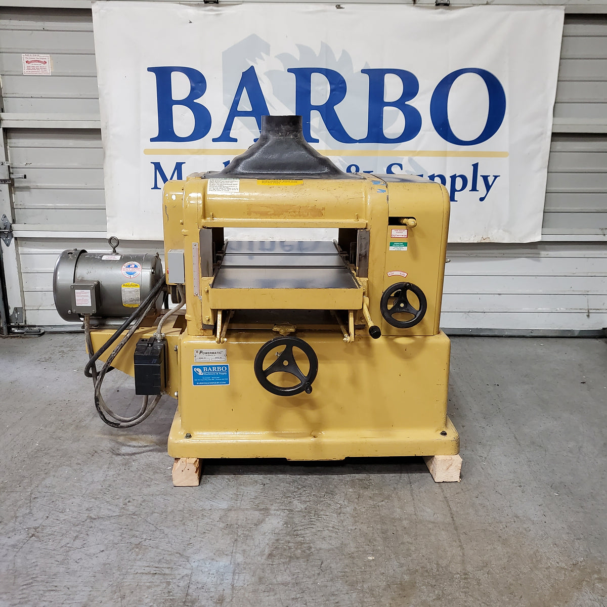 Powermatic 180 Planers — Barbo Machinery & Supply
