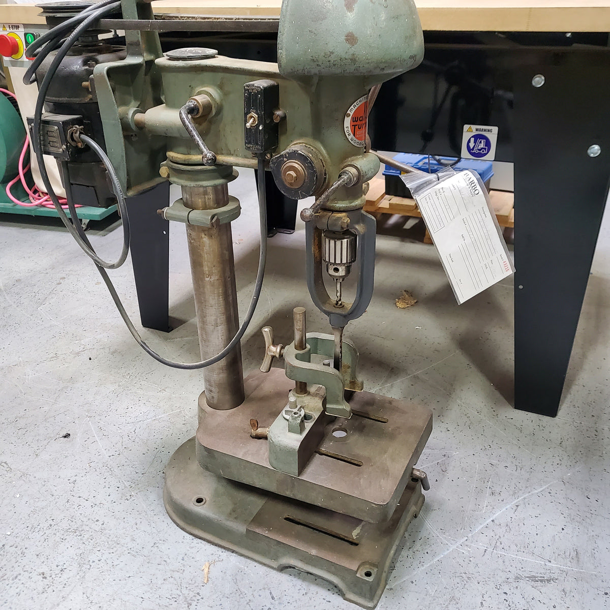 Walker Turner Bench Top Mortiser — Barbo Machinery & Supply