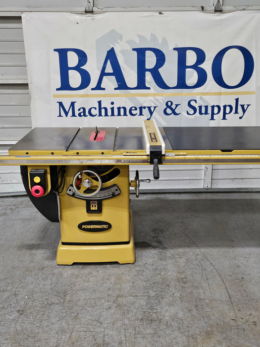 Powermatic 10" Table Saw PM2000B — Barbo Machinery & Supply
