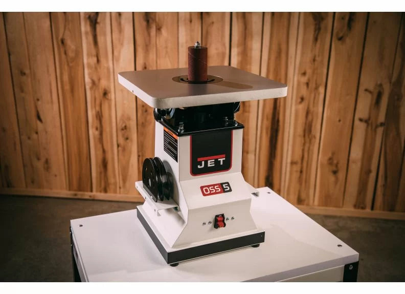 Jet Benchtop Oscillating Spindle Sander JBOS-5 — Barbo Machinery & Supply