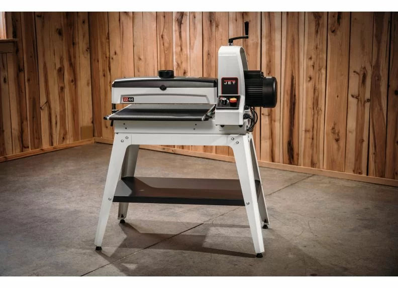 JWDS-2244 Drum Sander w/Open Stand — Barbo Machinery & Supply
