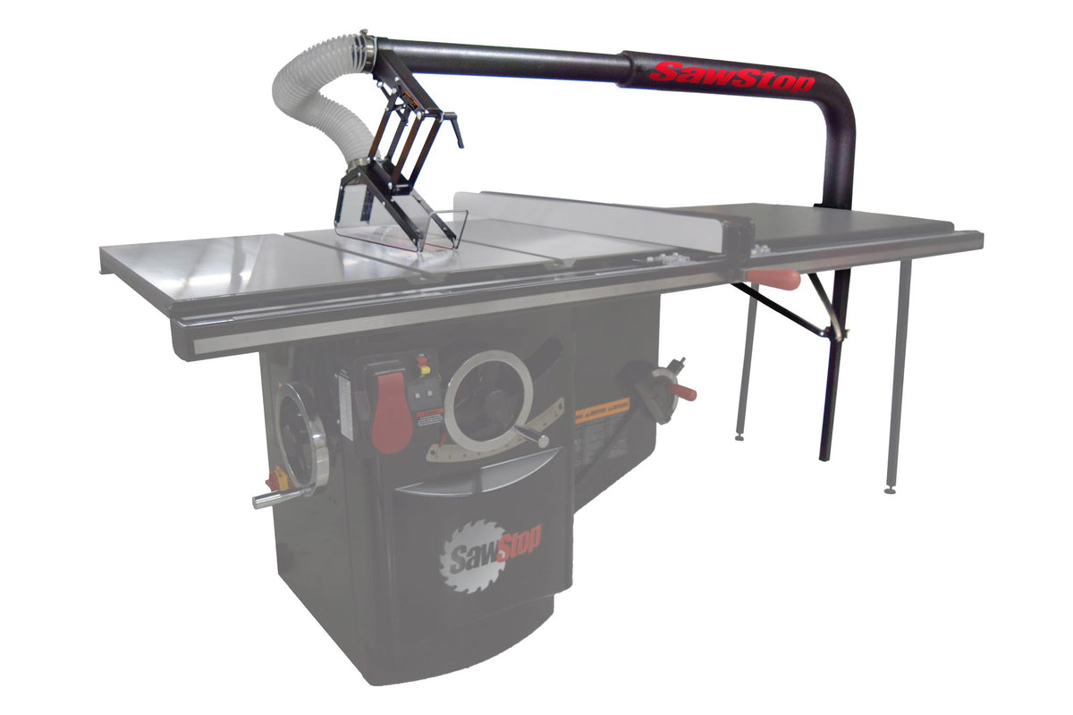 SawStop Floating Overarm Dust Collection — Barbo Machinery & Supply
